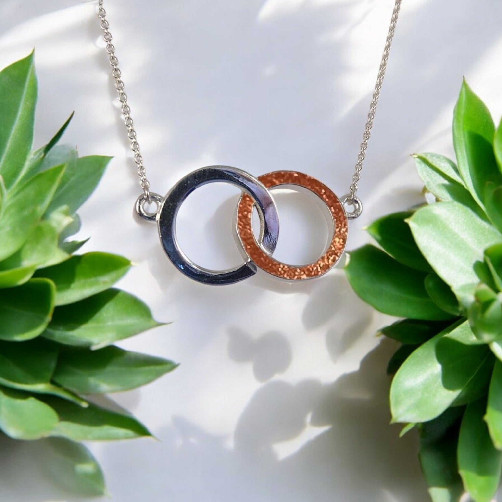 Entwined Solid Silver Circle of Life Pendant – Keepsake Memorial Jewellery