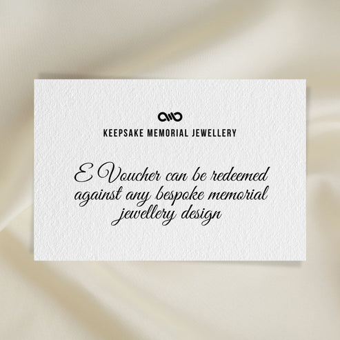 Keepsake Memorial Jewellery Gift Card