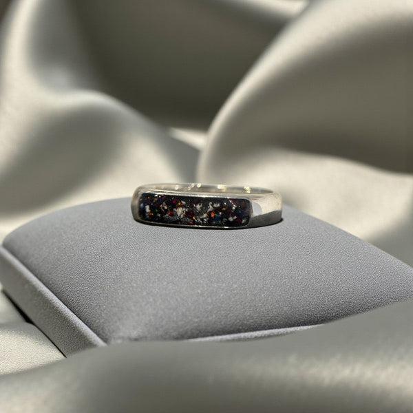 Solace Men's Ashes Ring – Keepsake Memorial Jewellery